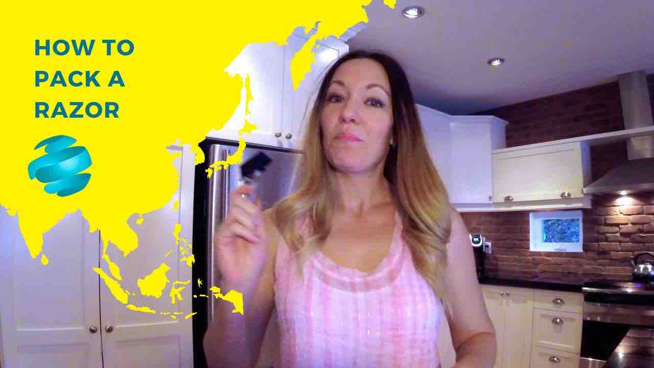 How to pack a razor – Easy Planet Travel