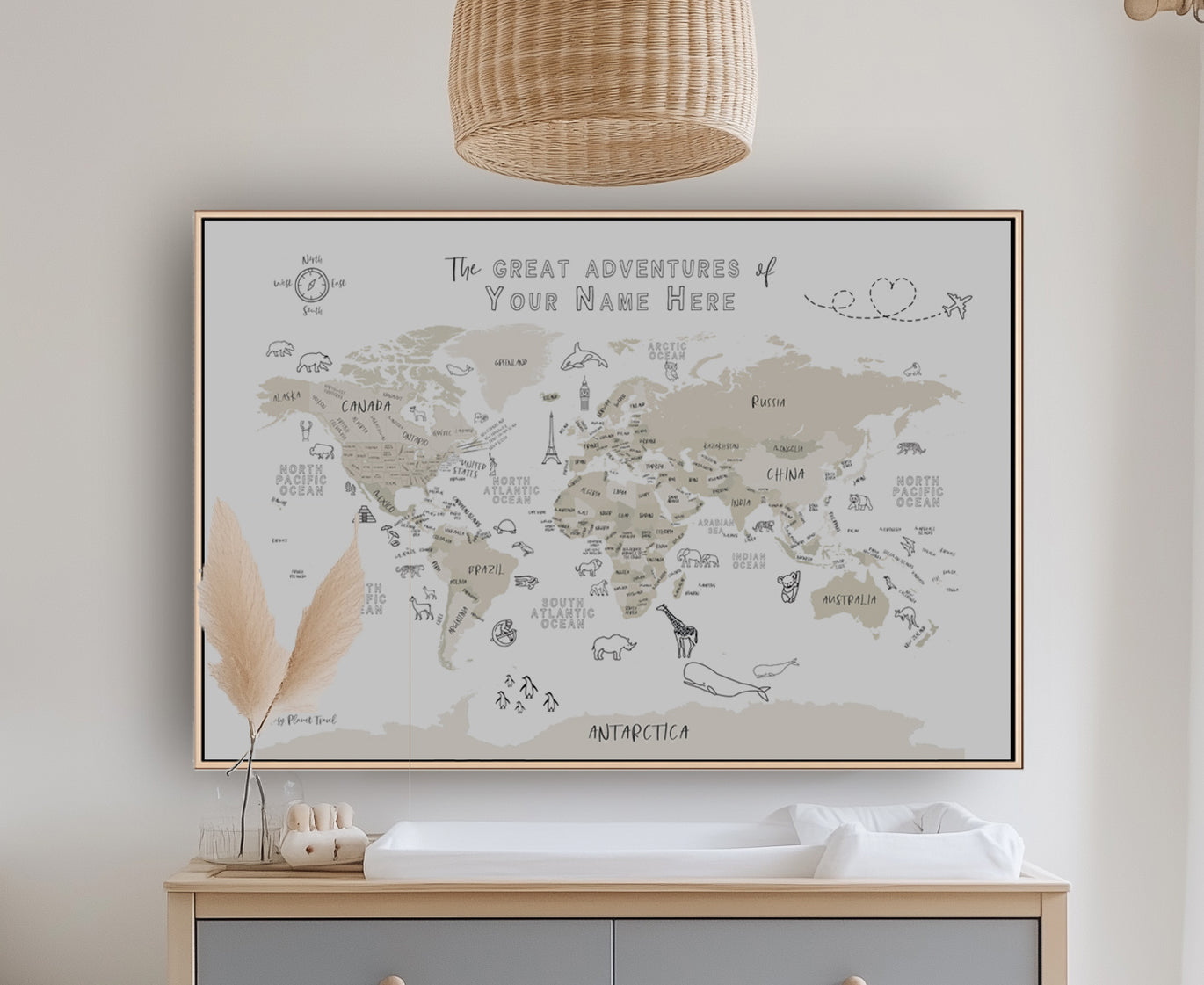 World Maps for Kids – Easy Planet Travel