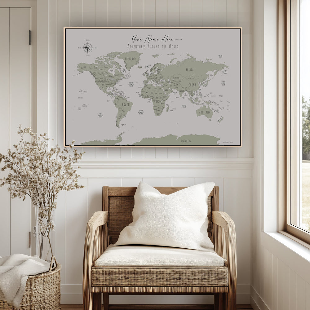 Custom World Maps – Easy Planet Travel